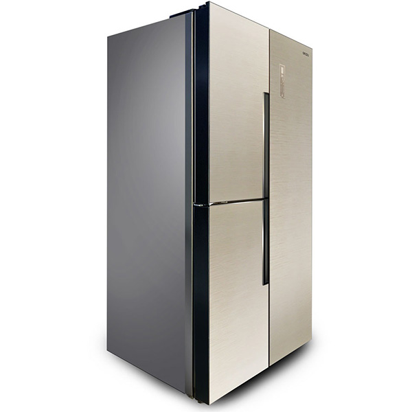 Купить Холодильник GINZZU NFK-535 inverter шампань стекло в Крыму, цены ...