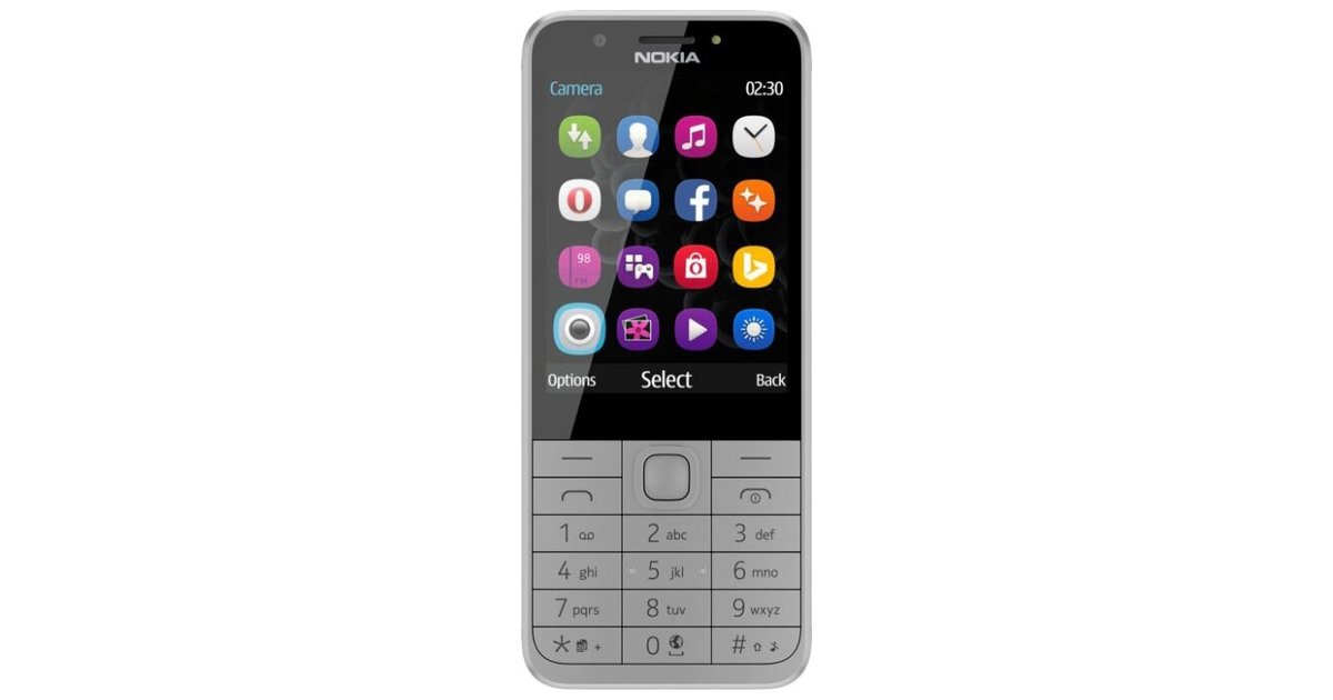 Купить Мобильный телефон Nokia 230 DS White/Silver (RM-1172) в Крыму ...