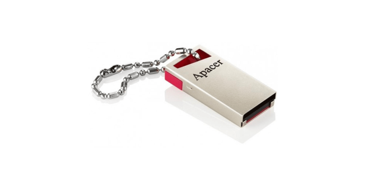 Купить USB-флешка 16G USB 2.0 Apacer AH112 Red (AP16GAH112R-1) в Крыму, цены, отзывы ...