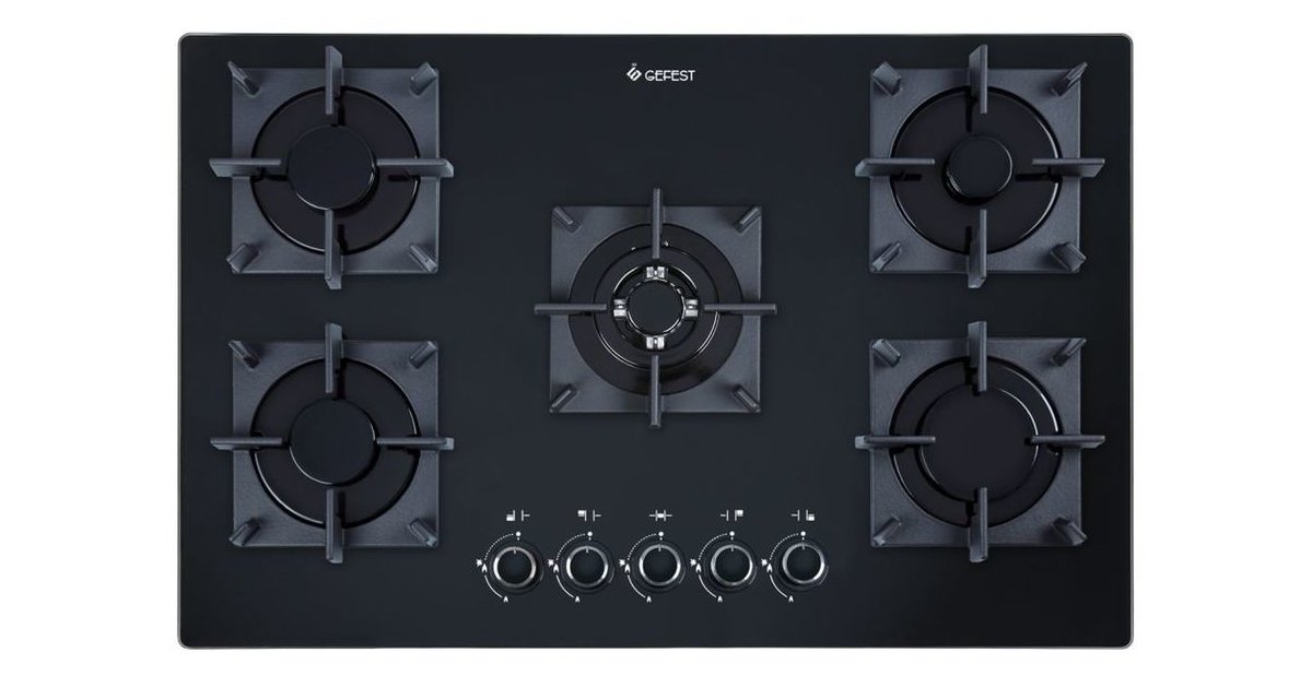 Купить Варочная поверхность Gefest 2340 К33 черный в Крыму, цены, отзывы, характеристики | Микролайн