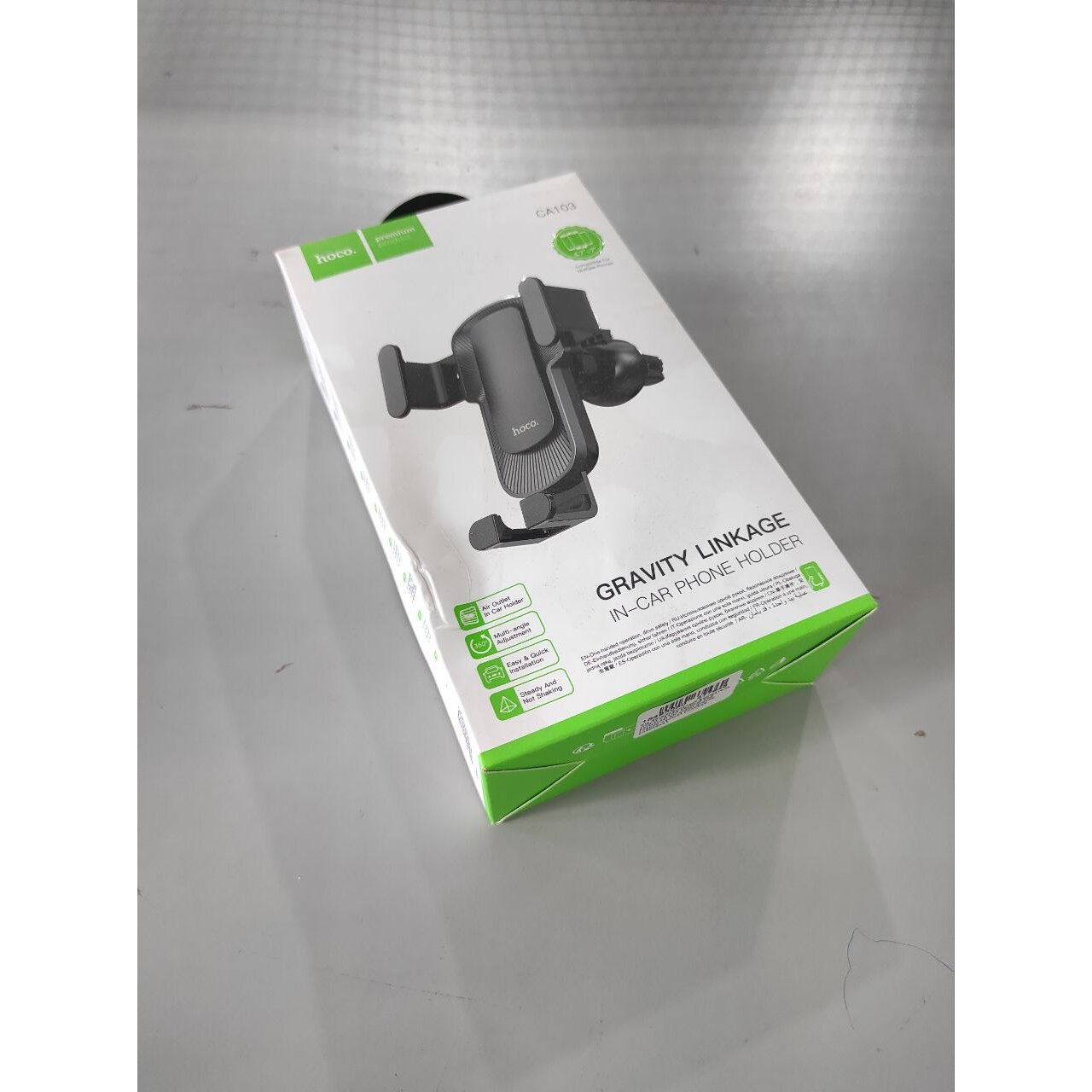 Купить УЦ Автомобильный держатель HOCO CA103 Vertical and horizontal ...