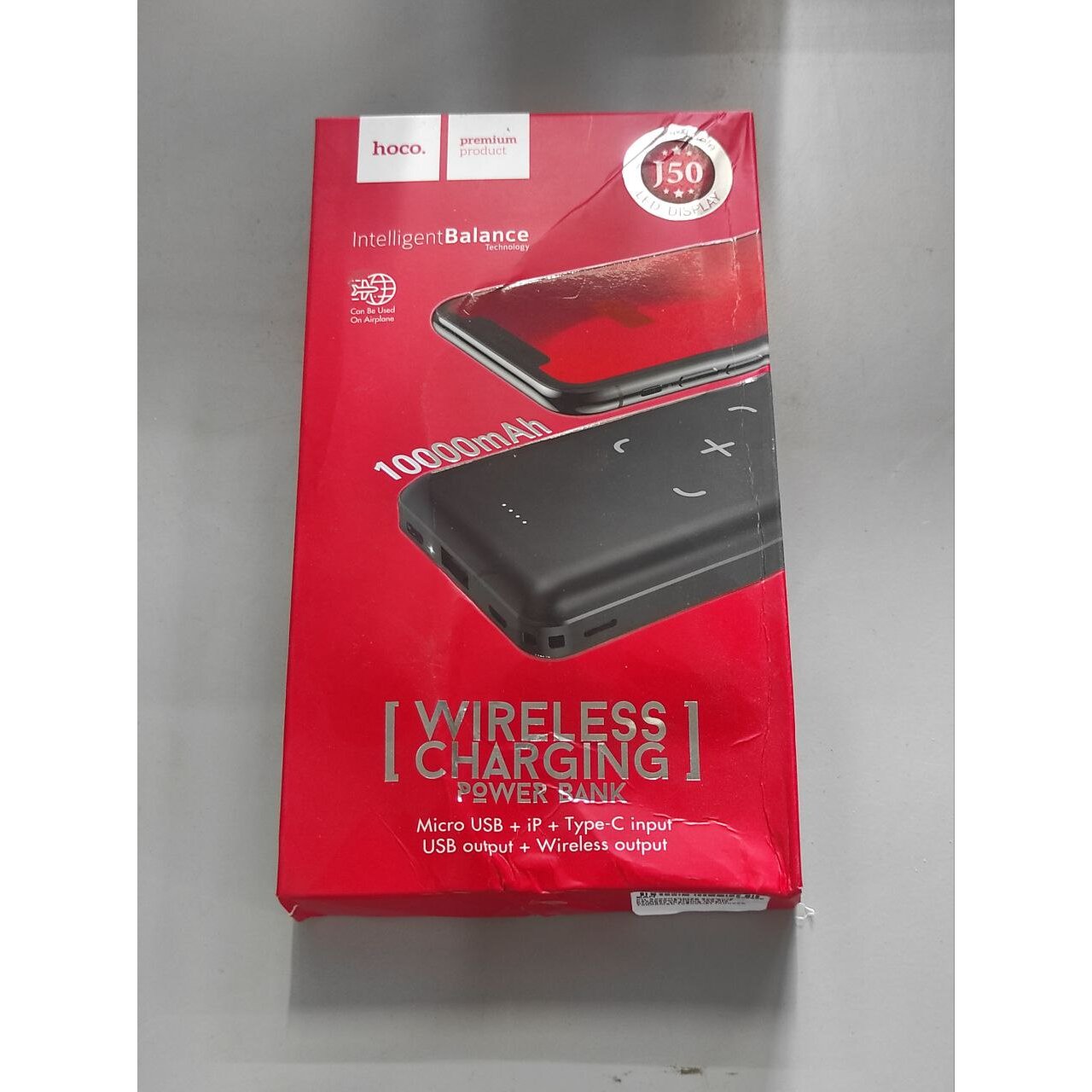 Купить УЦ Аккумулятор внешний резервный HOCO J50 Surf wireless charging ...