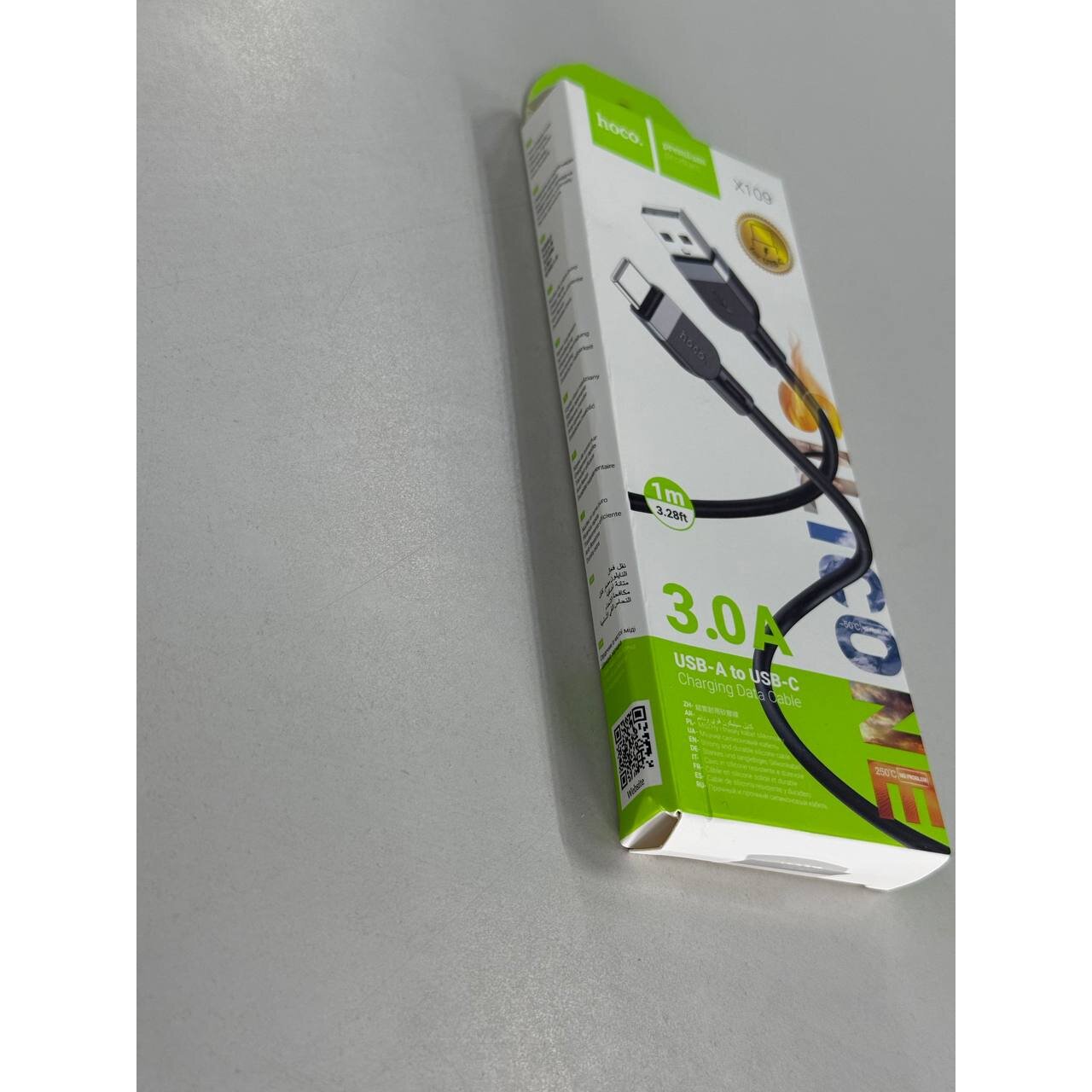 Купить УЦ Дата-кабель HOCO X109 Energy silicone Type-C L=1M черный ...