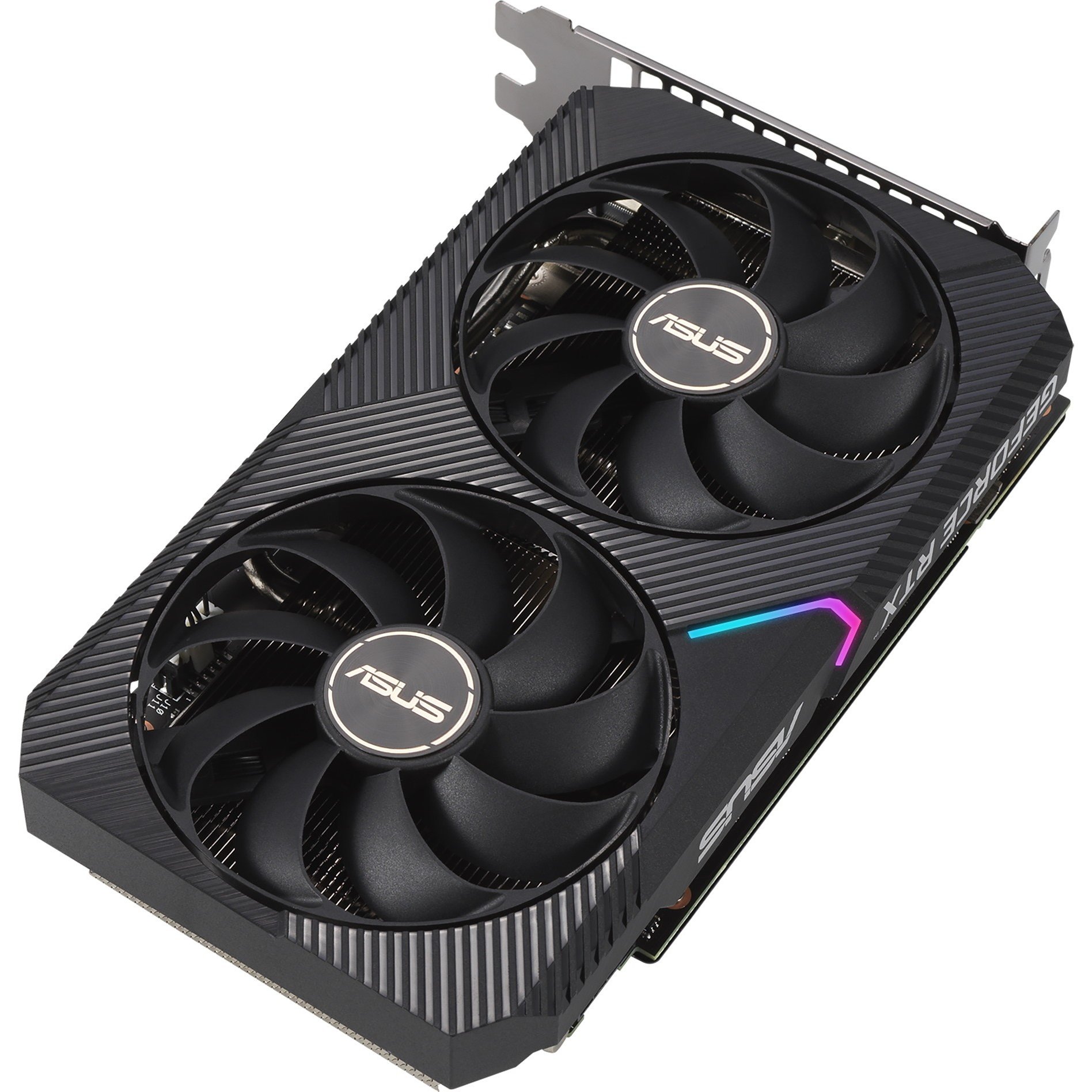 Купить Видеокарта ASUS GeForce RTX 3060Ti DUAL-RTX3060TI-8G-MINI-V2 LHR ...