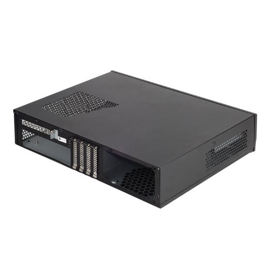 Купить Корпус Silverstone Milo ML03B SST-ML03B Black, Slim HTPC mATX ...