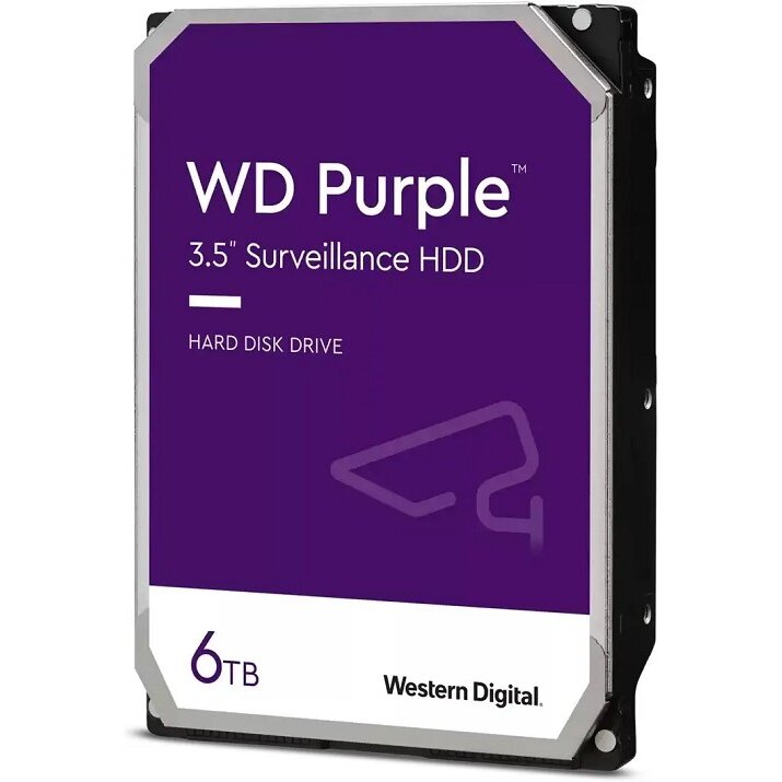 Купить HDD WD Purple WD63PURU SATA3 6TB 5400 RPM 256Mb (replacement ...