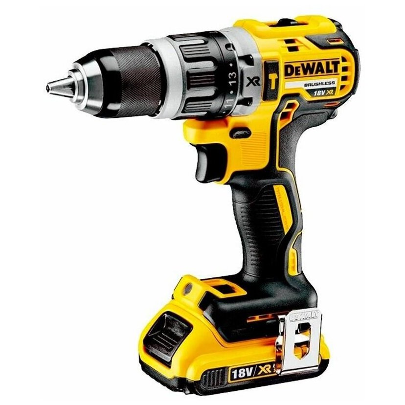 Купить Дрель аккумуляторная DEWALT DCD 796 D2 DCD796D2-QW 18v 2.0Ah Li ...
